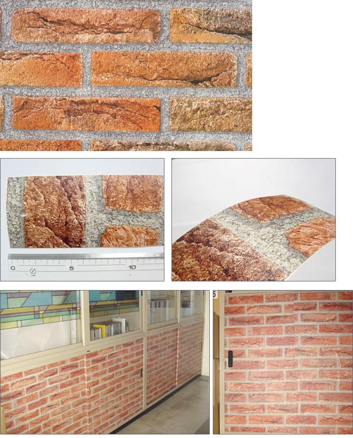 200-5590 Samolepicí fólie d-c-fix cihla červená šíře 90 cm | kupsi ...