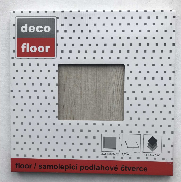 DF0020 Decofloor samolepící podlahové čtverce z PVC motiv Javor podlaha ...